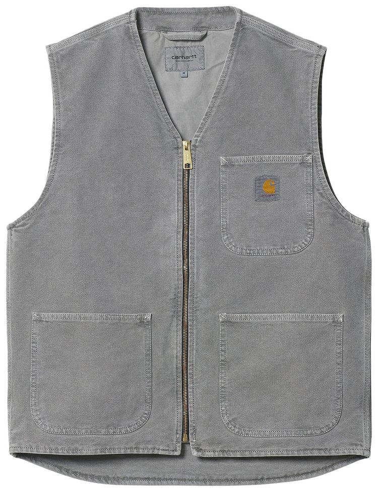 Buy Carhartt WIP Arbor Vest 'Grey' - I030438 GREY | GOAT