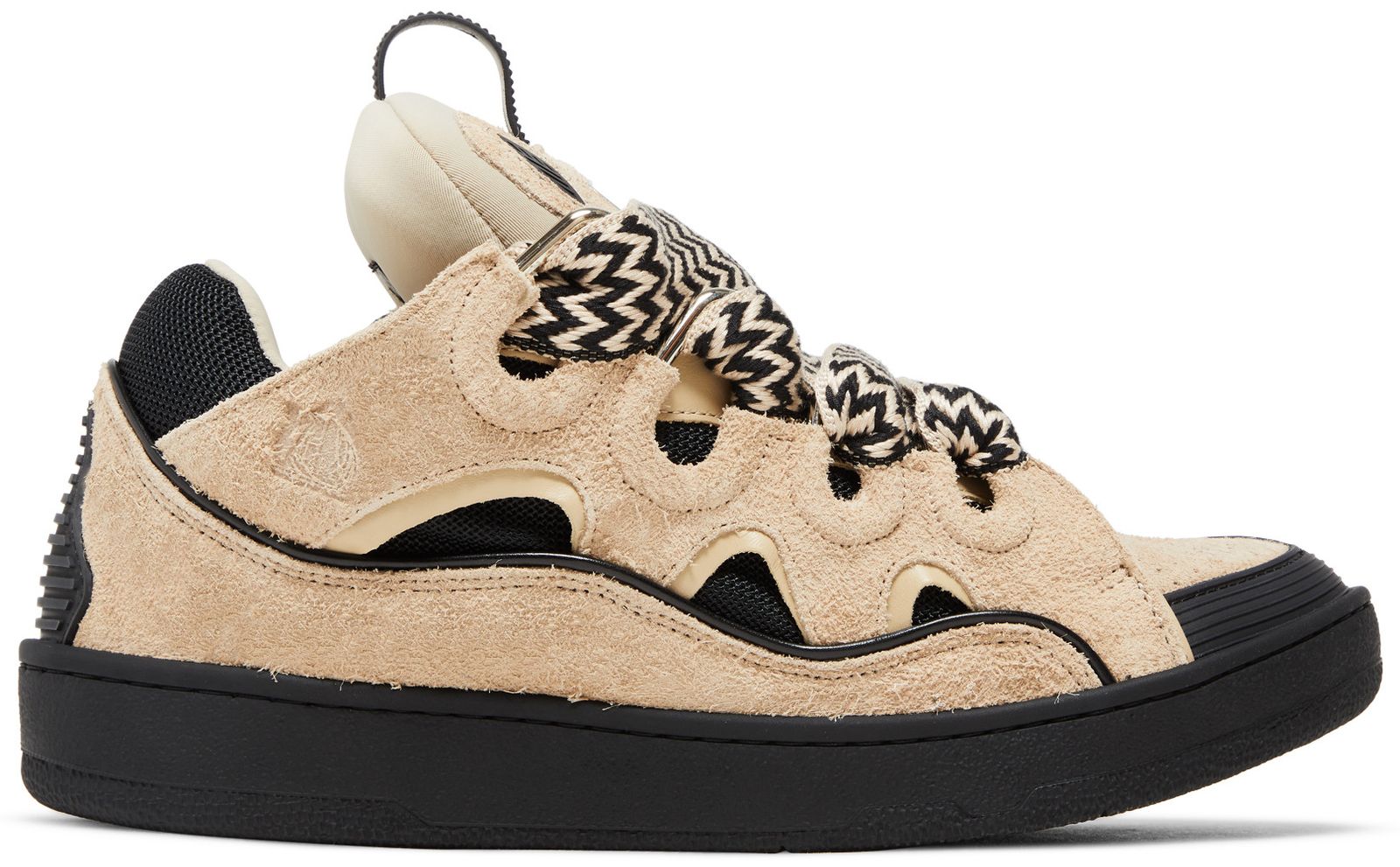 Buy Lanvin Curb Sneakers 'Light Brown Black' - FM SKRK11 HAIR H23 LB | GOAT