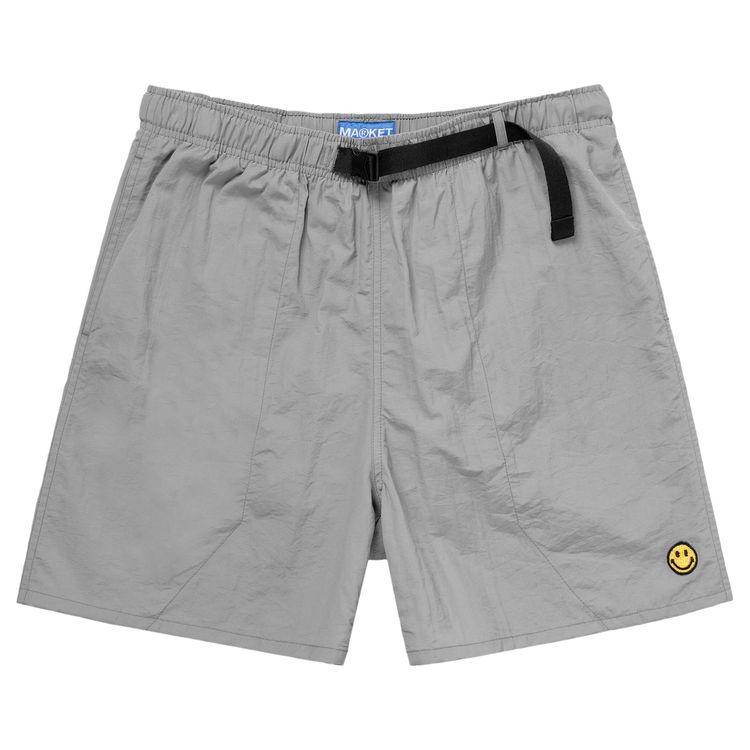 Buy Market Smiley Tech Shorts 'Grey' - 388001097 GREY | GOAT
