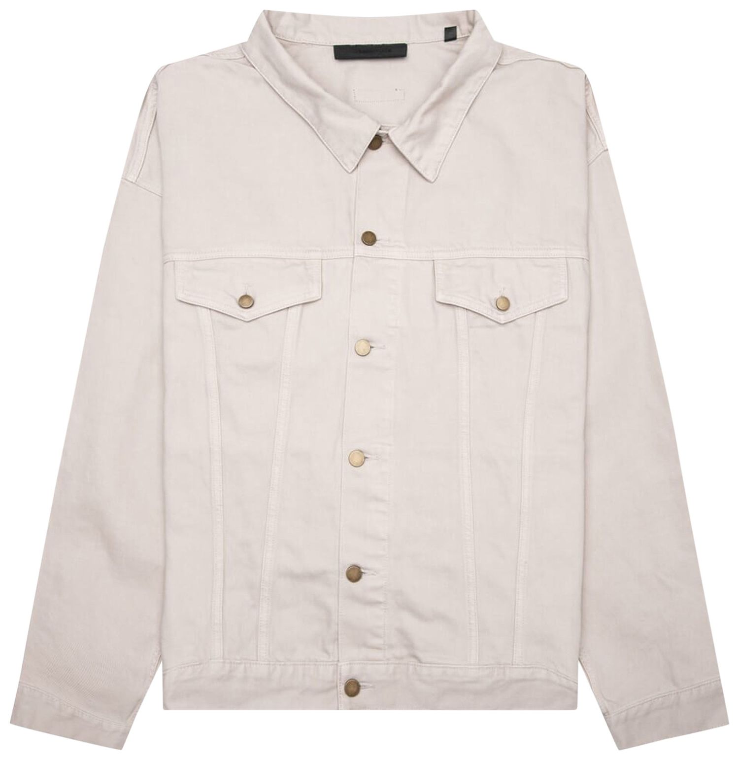 Buy Fear of God Essentials Denim Jacket 'Silver Cloud' - 202BT234272F ...