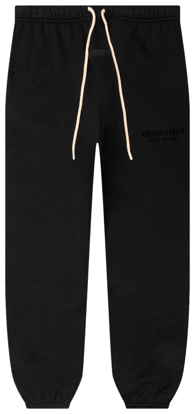 Buy Fear of God Essentials Sweatpant 'Jet Black' - 130BT232020F | GOAT