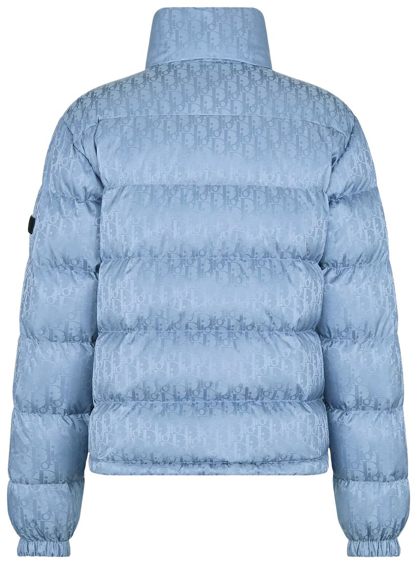 Buy Dior Oblique Down Jacket 'Blue Technical Jacquard' - 943C449A4462 ...