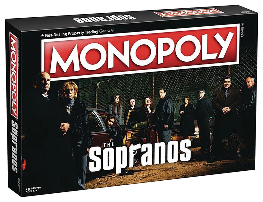 Buy The Sopranos Monopoly 'Multicolor' - 2905 100001001TSM MULT | GOAT