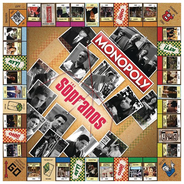 Buy The Sopranos Monopoly 'Multicolor' - 2905 100001001TSM MULT | GOAT