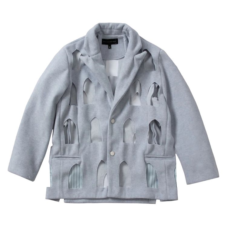 Achetez des Who Decides War Stained Glass Laser Blazer 'Grey' - 2637 ...