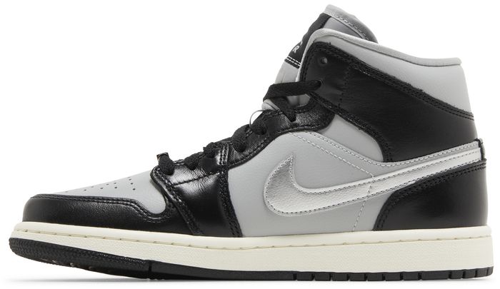 Buy Wmns Air Jordan 1 Mid SE 'Black Chrome' - FB9892 002 | GOAT