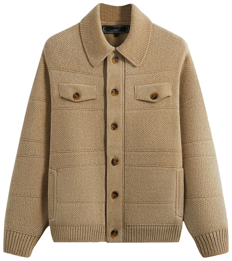 Buy Kith Stiles Knit Trucker Jacket 'Plateau' - KHM031545 253 | GOAT UK