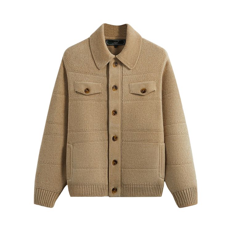 Buy Kith Stiles Knit Trucker Jacket 'Plateau' - KHM031545 253 | GOAT UK
