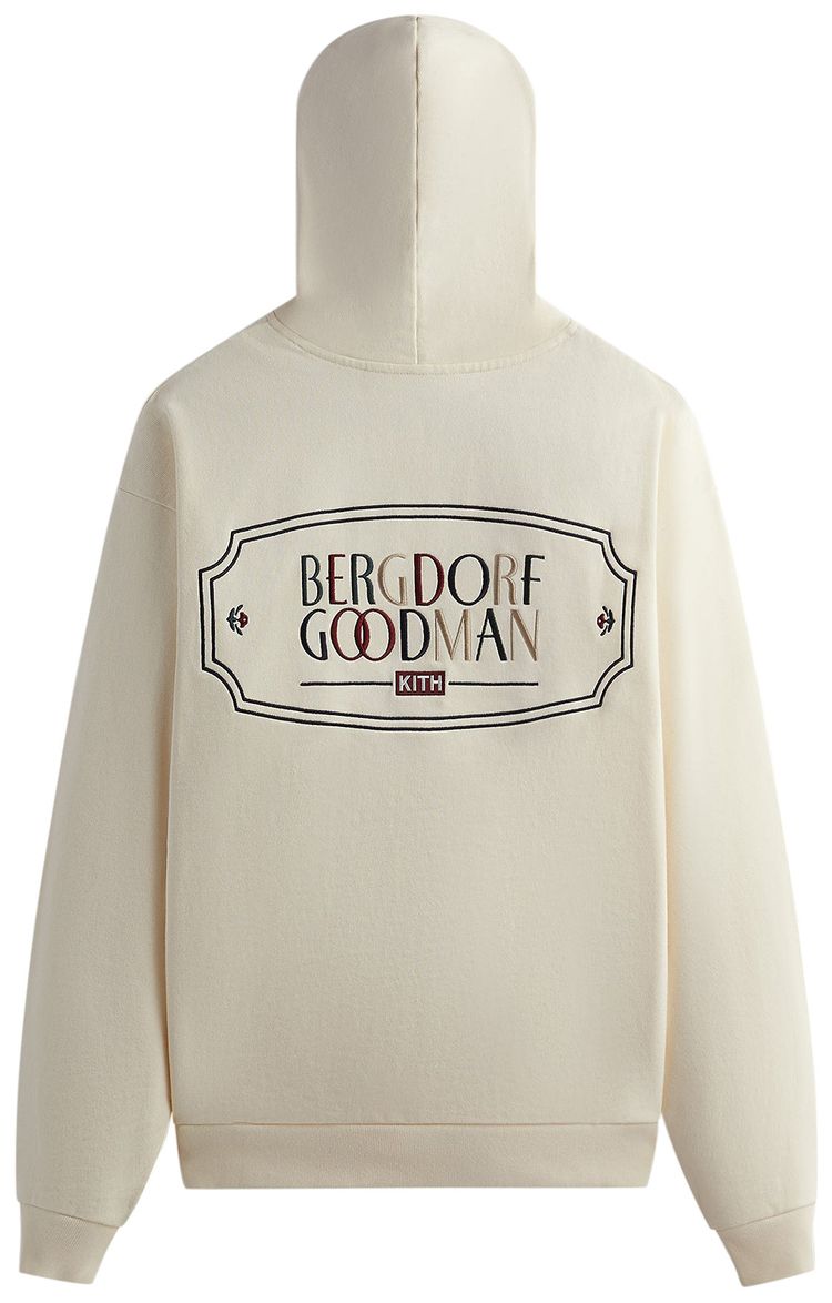 Buy Kith For Bergdorf Goodman Nelson Crest Hoodie 'Sandrift ...