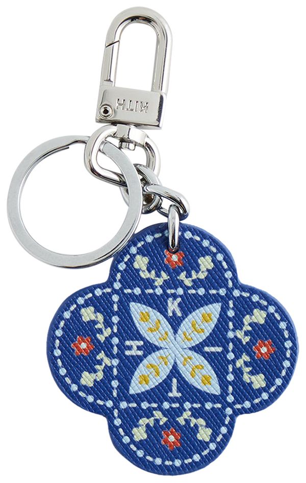 Buy Kith Printed Saffiano Leather Keyring 'Cyclone' - KHM150160 423 | GOAT