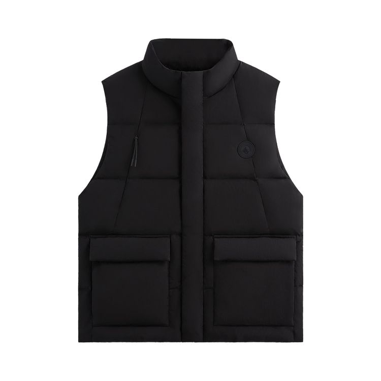 Buy Kith Wrinkle Nylon Midi Vest 'Black' - KHM010394 001 | GOAT
