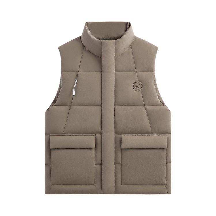 Achetez des Kith Wrinkle Nylon Midi Vest 'Canvas' - KHM010394 210 | GOAT FR