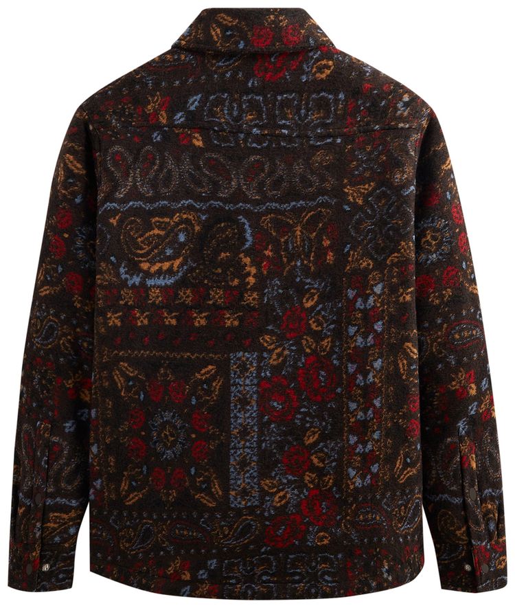 Buy Kith Paisley Sheridan Shirt Jacket 'Kindling' - KHM010382 211 | GOAT