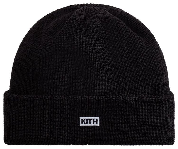 Buy Kith Classic Beanie 'Black' - KHM050484 001 | GOAT