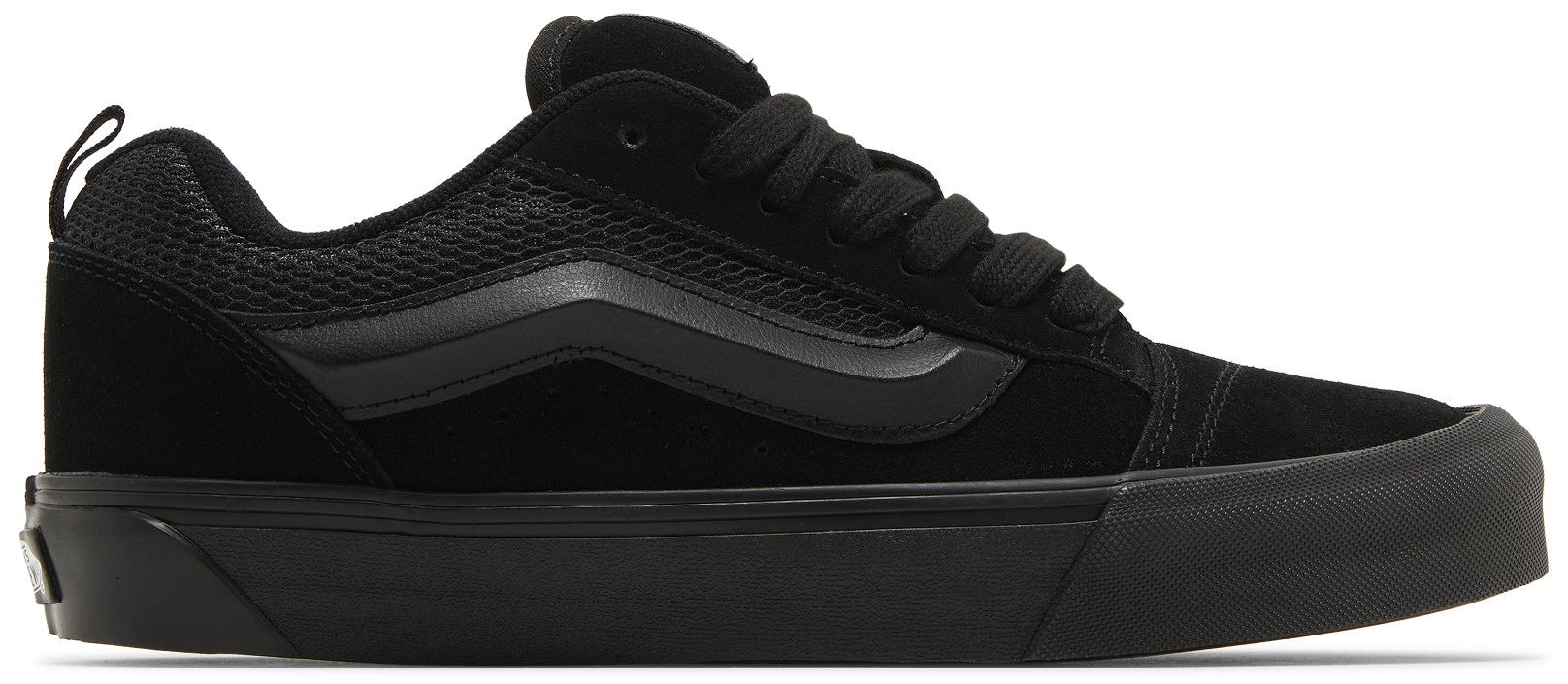 Buy Vans Knu-Skool 'Triple Black' - VN0009QCBKA | GOAT