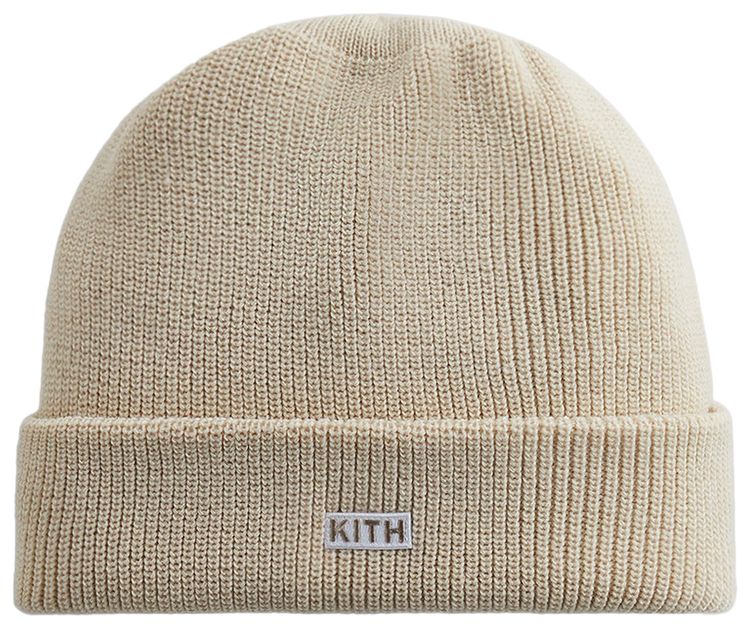Buy Kith Classic Beanie 'Sandrift' - KHM050484 104 | GOAT