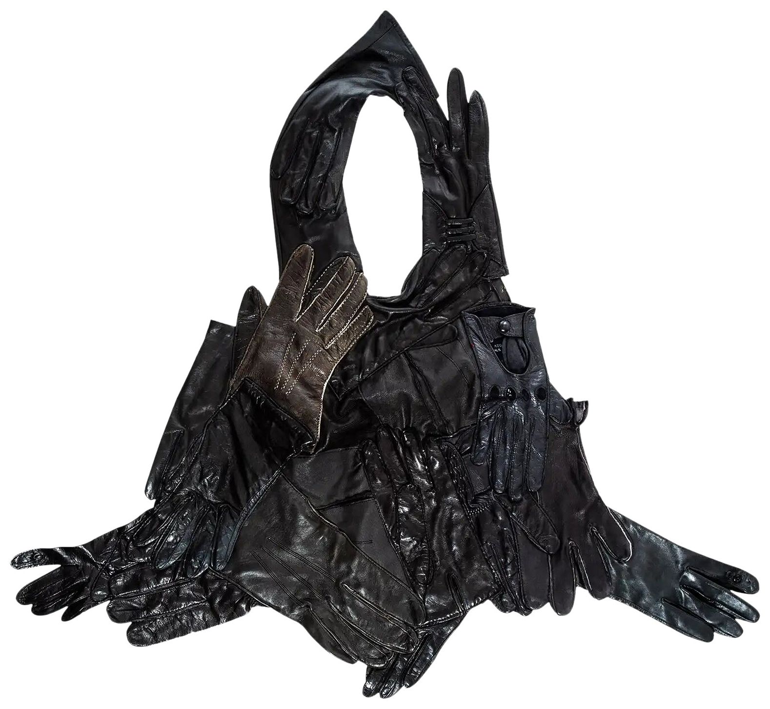 Buy Vintage Maison Margiela Leather Glove Top 'Black' - 0063 ...