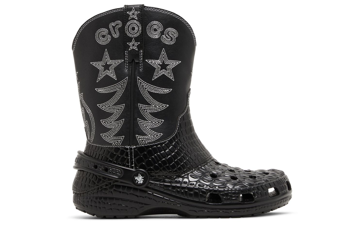 Buy Crocs Classic Cowboy Boot 'Black' - 208695 001 | GOAT