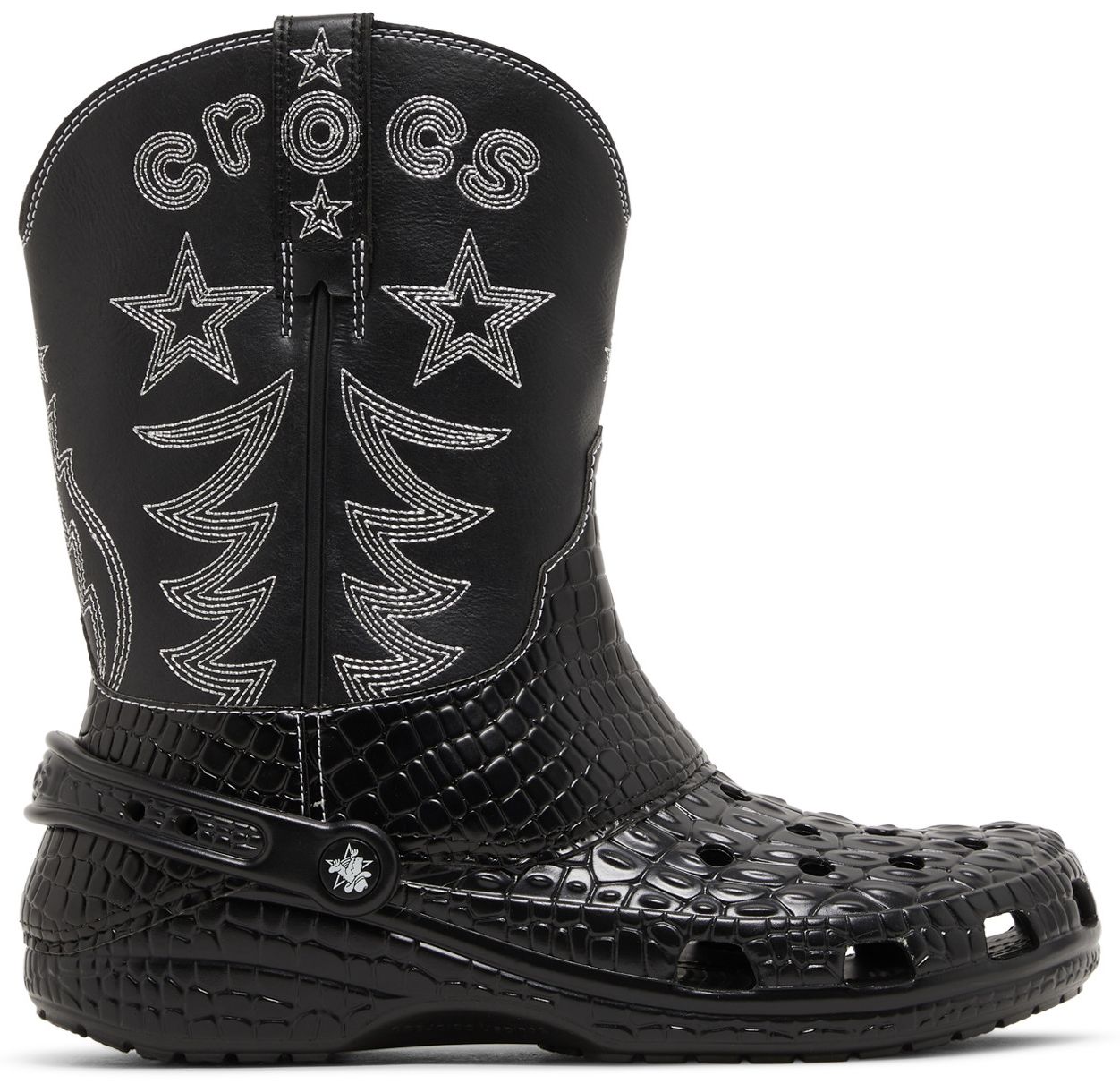 Buy Crocs Classic Cowboy Boot 'Black' - 208695 001 | GOAT