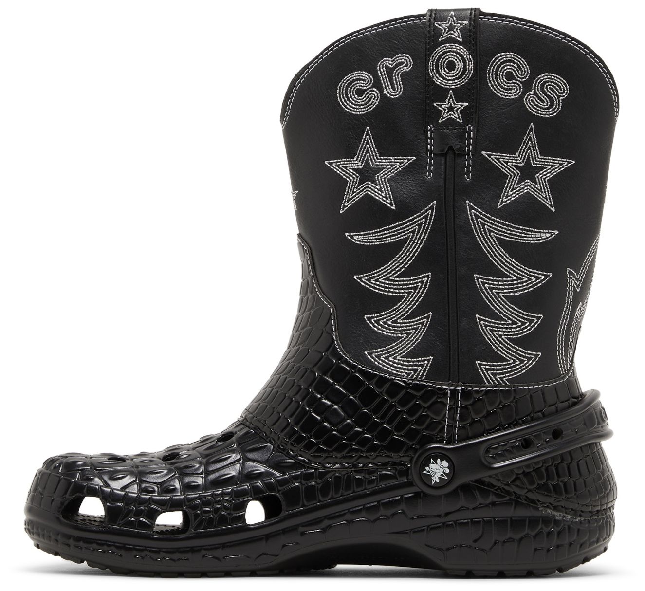 Buy Crocs Classic Cowboy Boot 'Black' - 208695 001 | GOAT