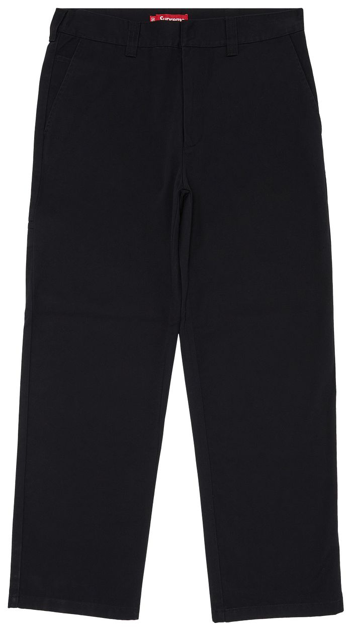 Buy Supreme Work Pant 'Black' - FW23P19 BLACK | GOAT