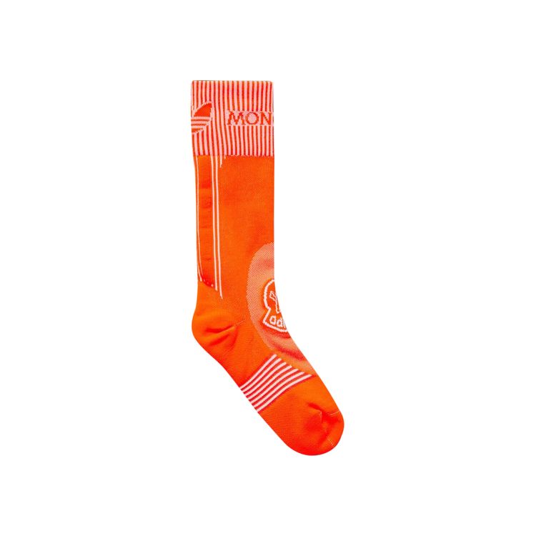 Buy Moncler x adidas Logo Socks 'Bright Orange' - 3G000 02 0U218 32G | GOAT