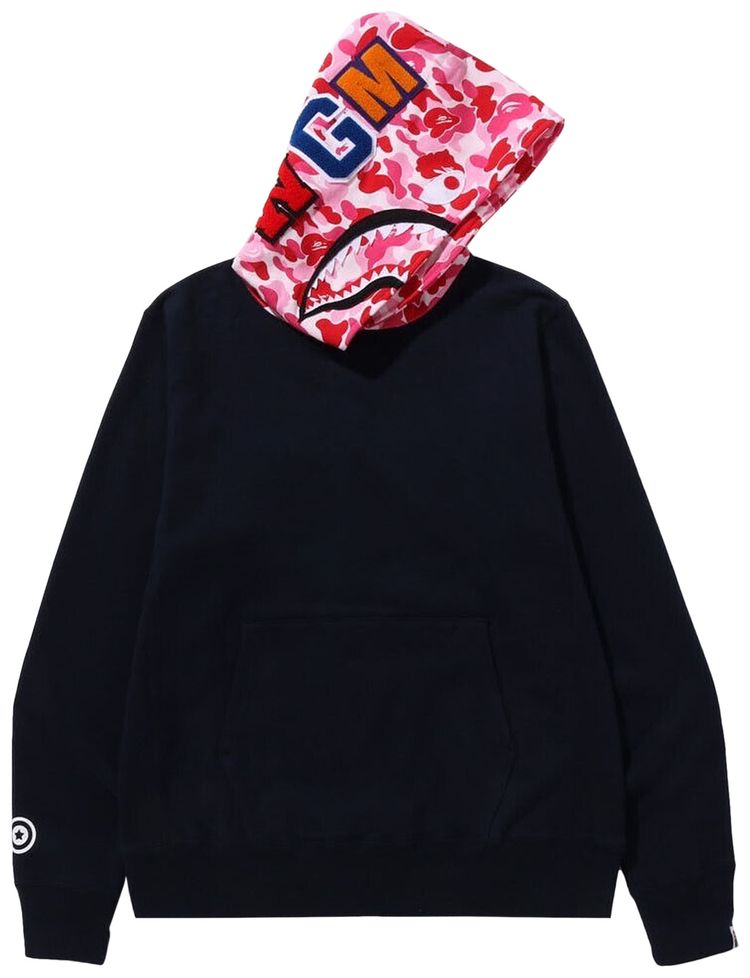 Buy BAPE ABC Camo Shark Pullover Hoodie 'Navy' - 1J80 114 006 NAVY | GOAT