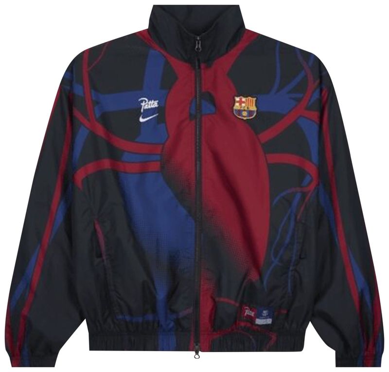 Buy Nike FC Barcelona x Patta Track Jacket 'Black' - FQ4275 010 | GOAT