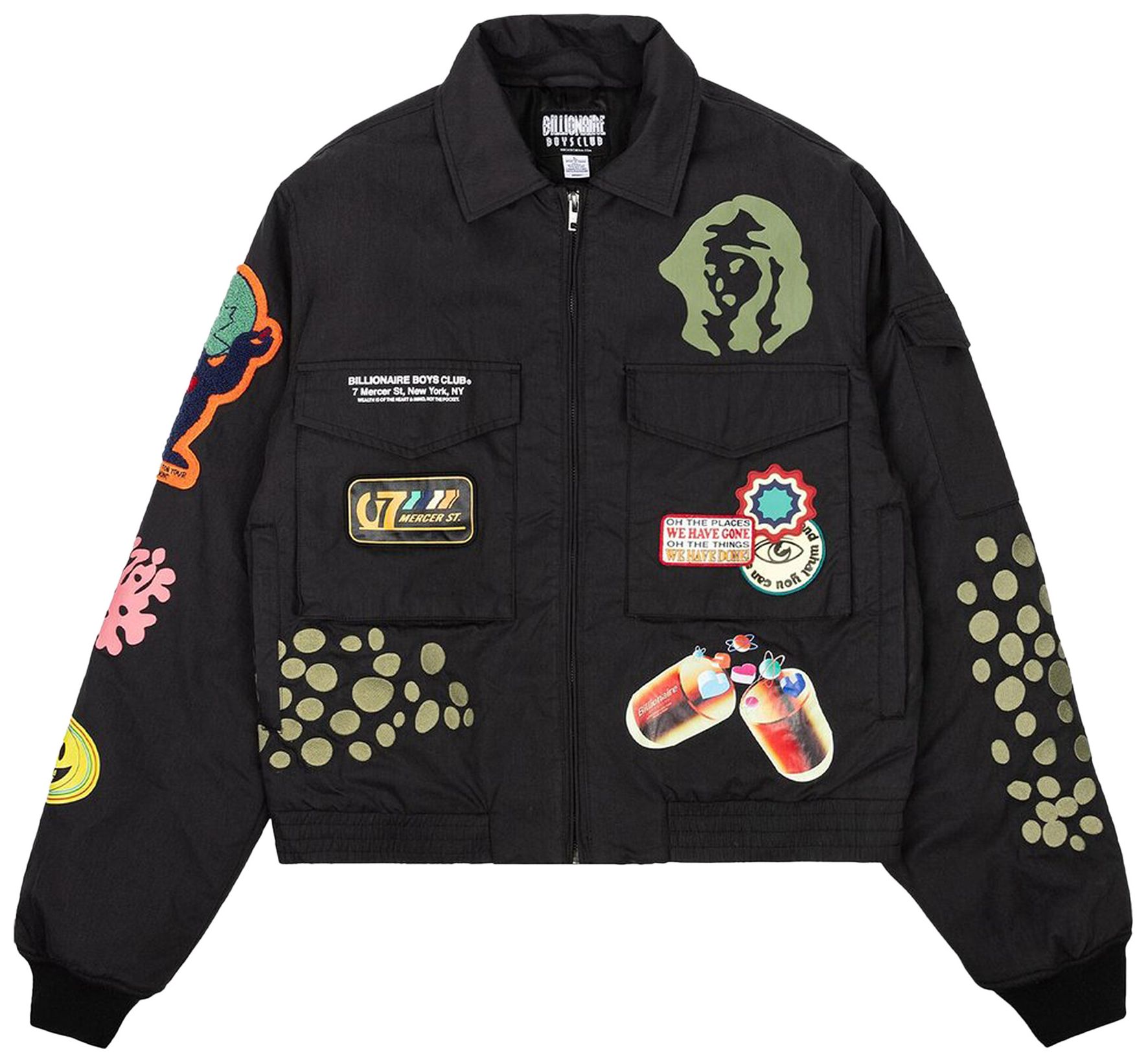 Buy Billionaire Boys Club Vortex Jacket 'Black' - 831 7401 BLAC | GOAT