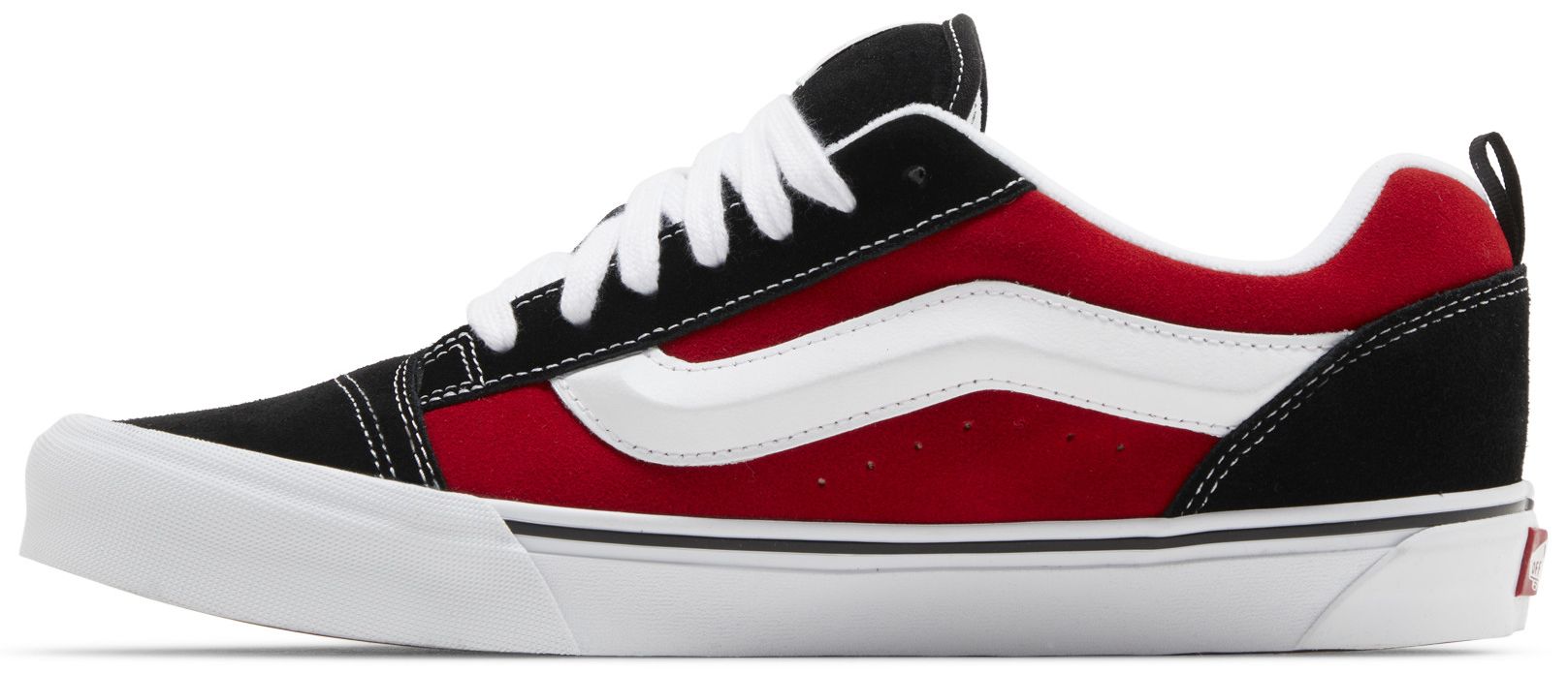 Buy Vans Knu-Skool 'Black Red' - VN0009QC6RT | GOAT