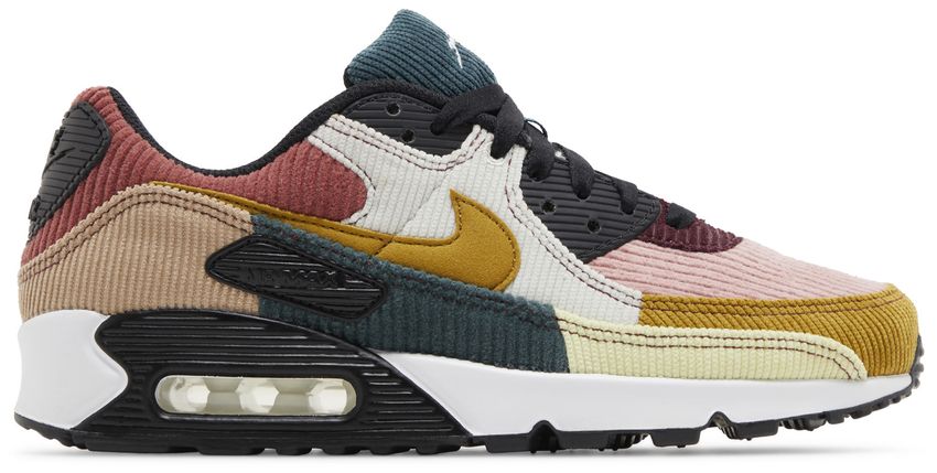 Buy Nike Wmns Air Max 90 'Multi-Color Corduroy' - FB8455 001 | GOAT