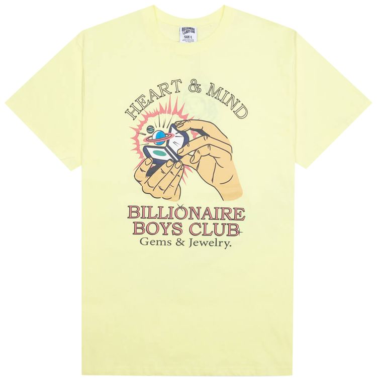 Buy Billionaire Boys Club Gem And Jewelry Short-Sleeve Tee 'Wax Yellow ... Buy Billionaire Boys Club Gem And Jewelry Short-Sleeve Tee 'Wax Yellow ...