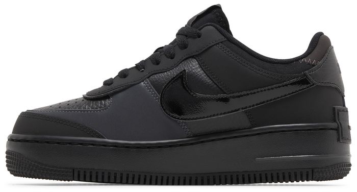 Buy Nike Wmns Air Force 1 Shadow 'Triple Black' - FB7582 001 | GOAT