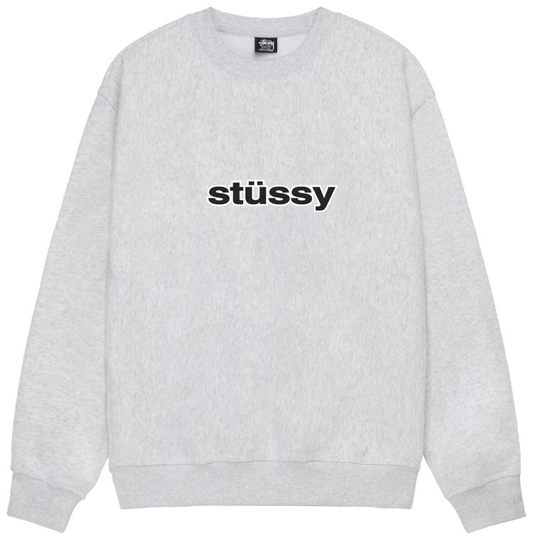 Buy Stussy SS-Link Crew 'Ash Heather' - 1914970 ASH | GOAT
