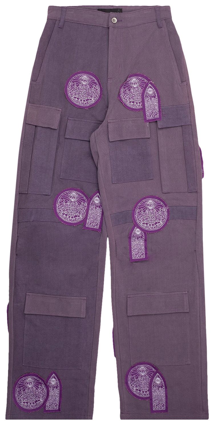 Buy Who Decides War Dual Patch Pocket Pant 'Violet' - AW23 DNM 008 VIOL ...