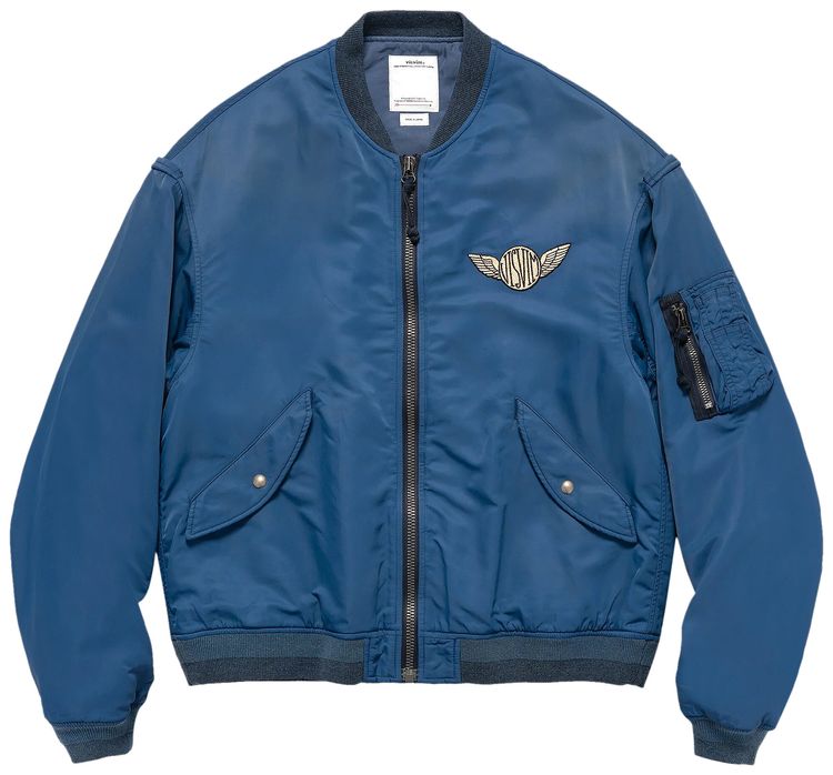 Buy Visvim Hemswade Jacket 'Blue' - 123205013028 BLUE | GOAT