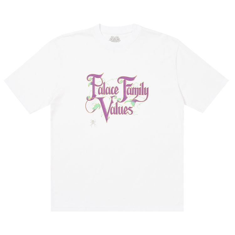 Buy Palace Family Values T-Shirt 'White' - P25TS327 | GOAT