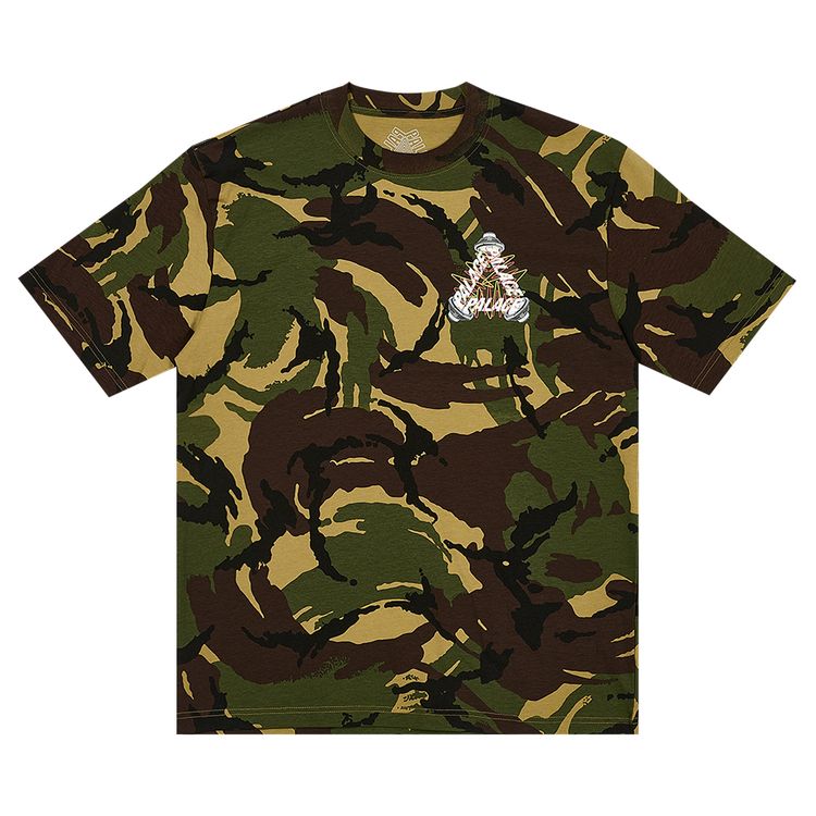 Buy Palace Speaker P-3 T-Shirt 'Woodland Camo' - P25TS250 | GOAT
