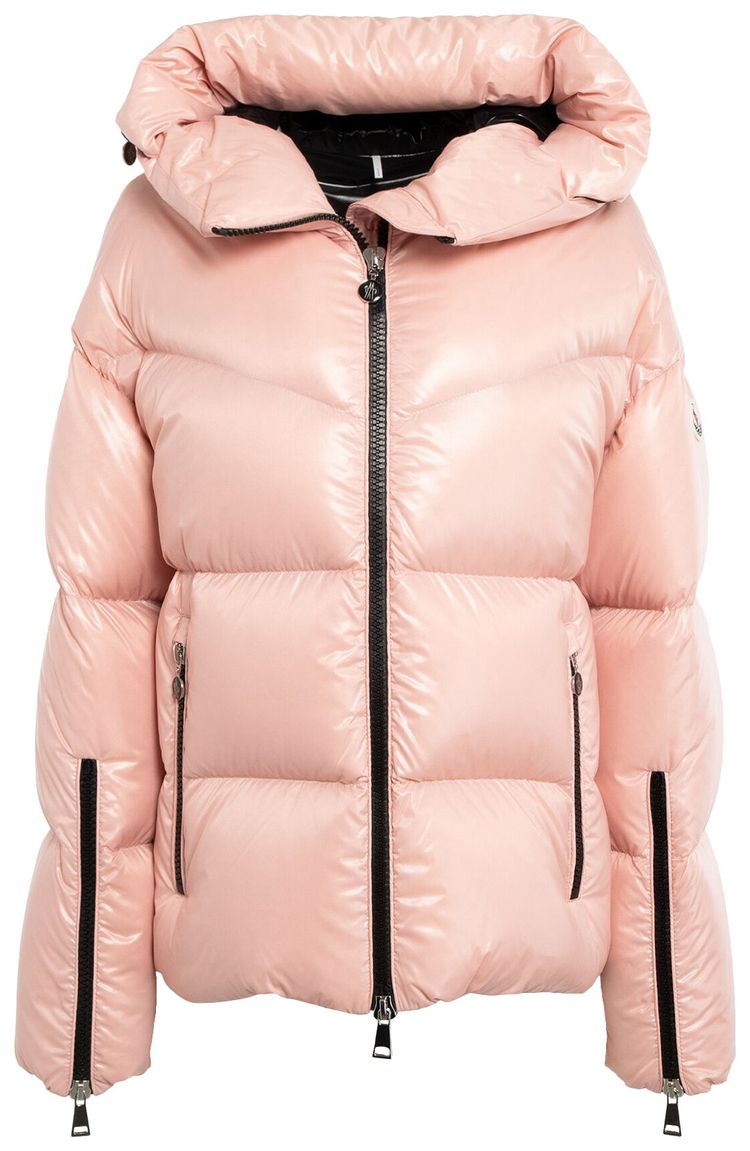 Buy Moncler Huppe Short Down Jacket 'Pink' - 1A001 31 5963V 51A | GOAT
