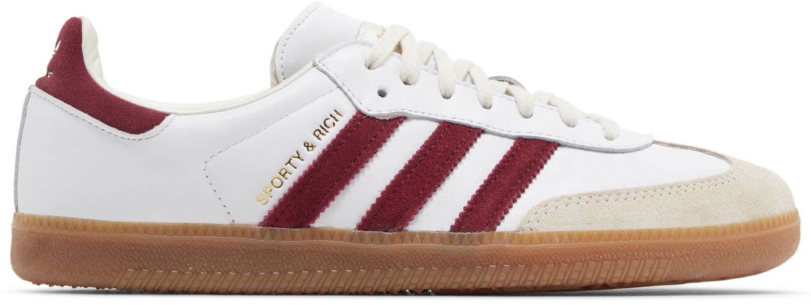 Buy Sporty & Rich x adidas Samba OG 'White Core Burgundy' - IF5660 | GOAT