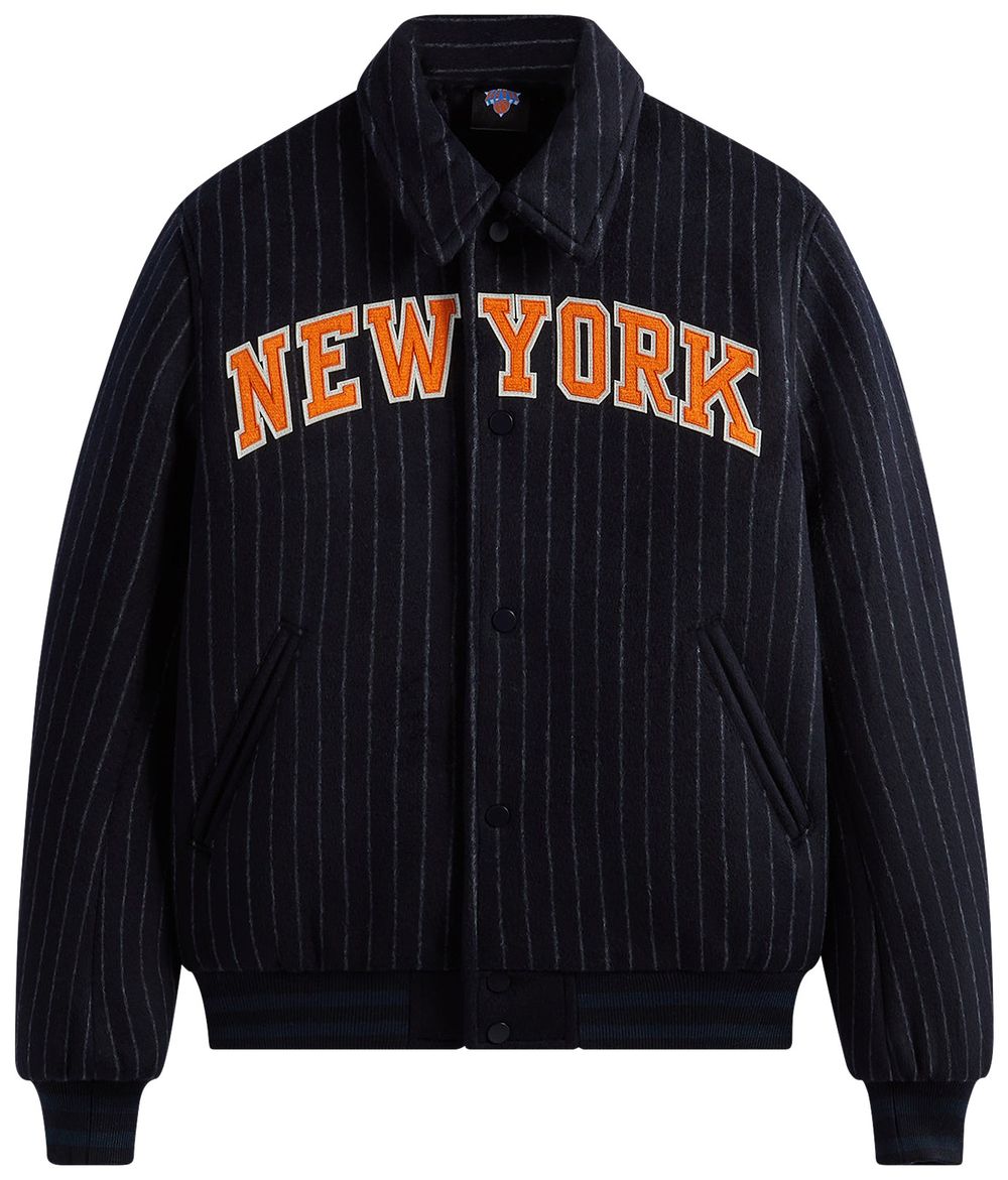 Buy Kith For The New York Knicks Wool Collared Coaches Jacket ...