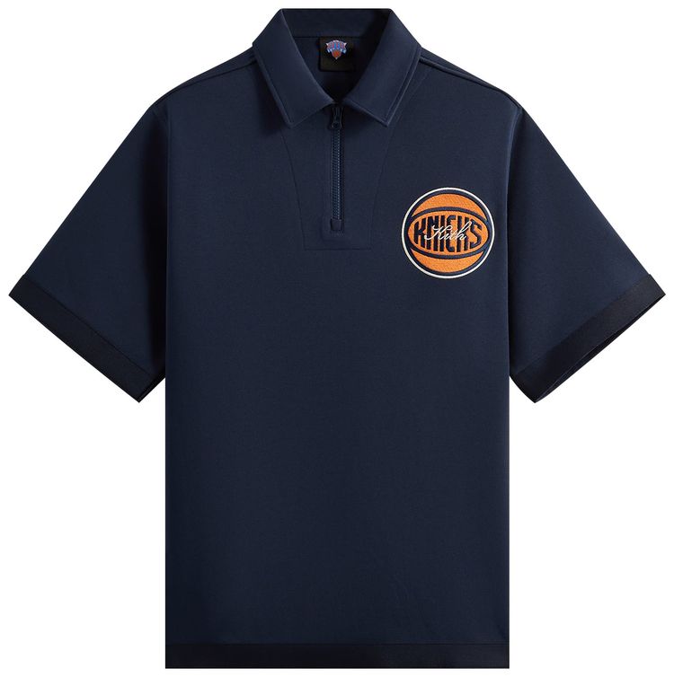 Buy Kith For The New York Knicks Woodpoint Quarter Zip 'Nocturnal ...