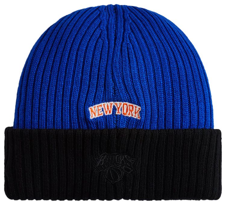 Buy Kith For The New York Knicks Logo Beanie 'Royal' - KHM050504 451 | GOAT