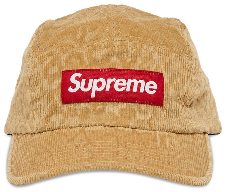 Buy Supreme Leopard Corduroy Camp Cap 'Beige' - FW23H49 BEIGE | GOAT