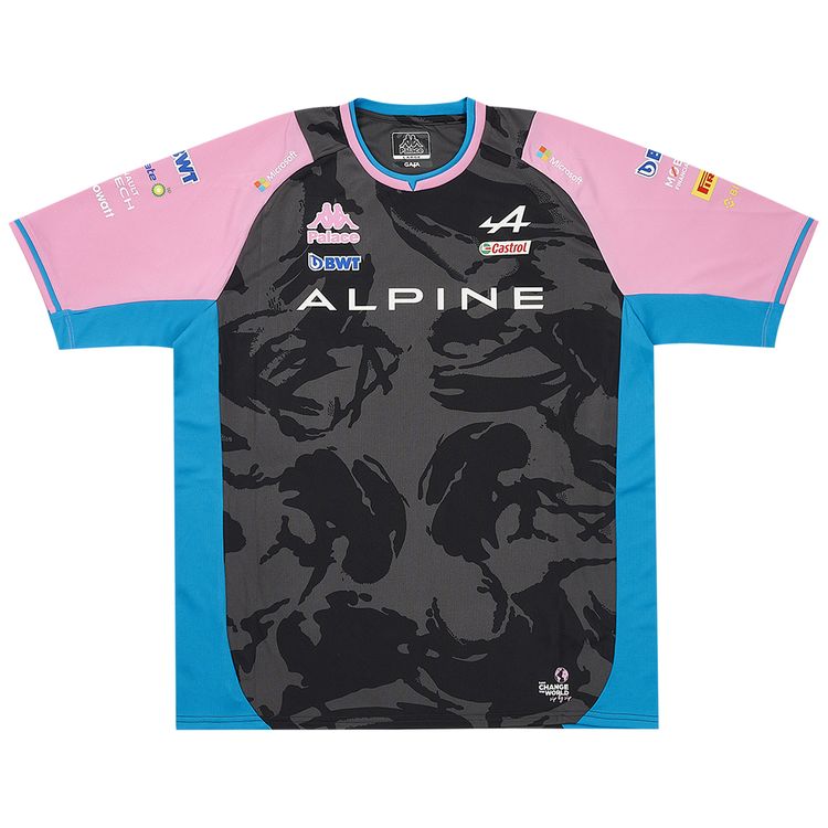 Buy Palace x Kappa For Alpine Driver Jersey 'Night Desert Camo ...