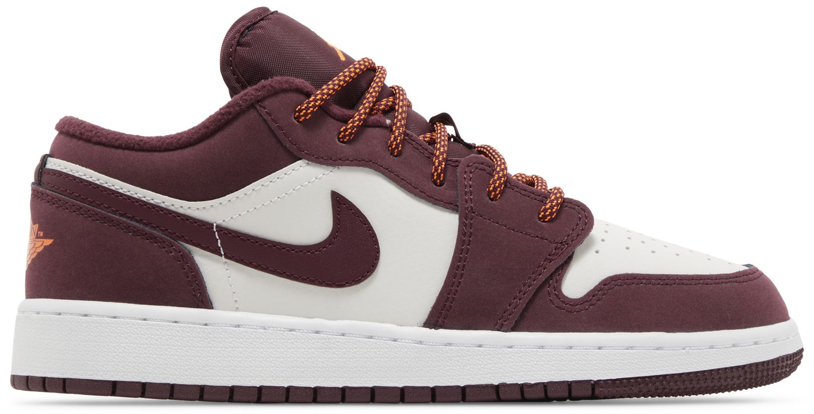 Buy Air Jordan 1 Low GS 'Night Maroon' - 553560 068 | GOAT