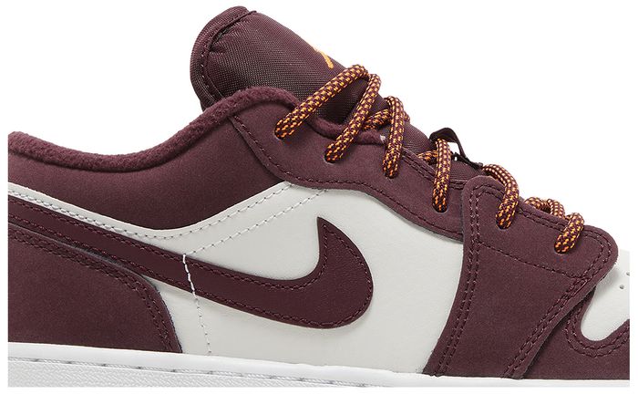 Buy Air Jordan 1 Low GS 'Night Maroon' - 553560 068 | GOAT