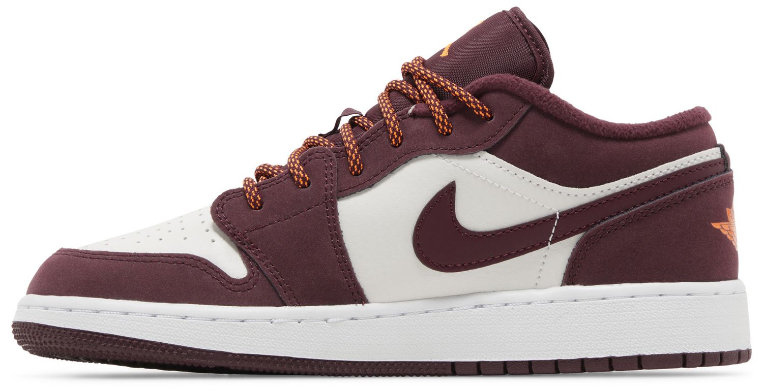 Buy Air Jordan 1 Low GS 'Night Maroon' - 553560 068 | GOAT