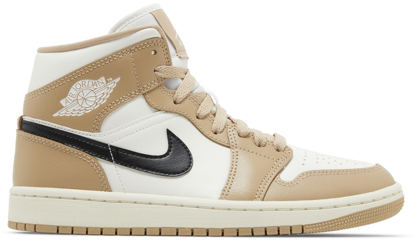 Buy Wmns Air Jordan 1 Mid 'Desert' - BQ6472 103 | GOAT