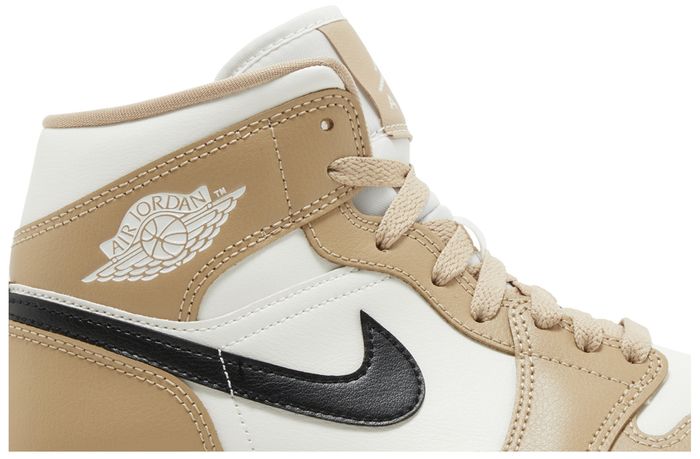 Buy Wmns Air Jordan 1 Mid 'Desert' - BQ6472 103 | GOAT